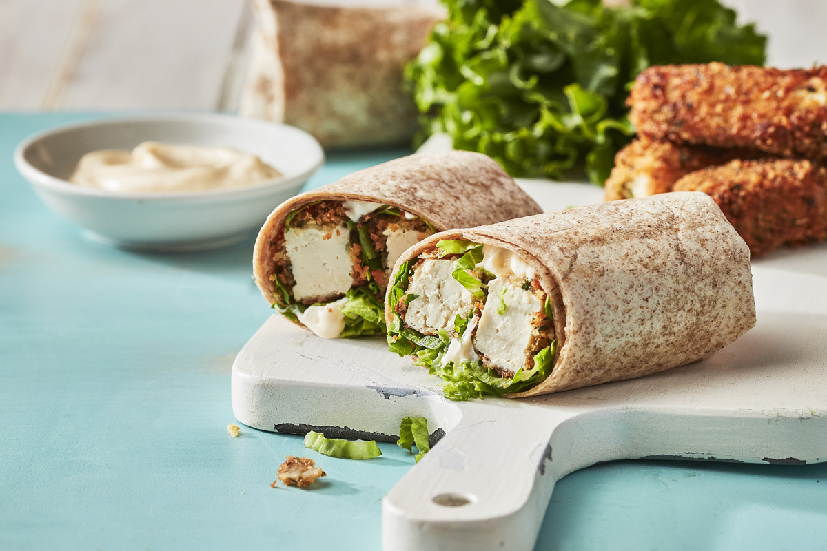 Sesame Tofu Wrap - Spice it up!